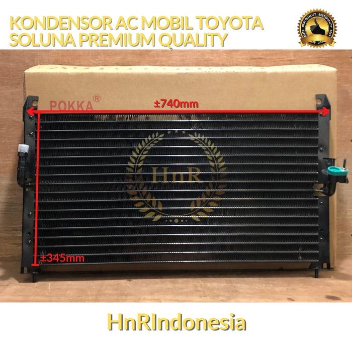 Jual Kondensor AC Mobil Toyota Soluna CONDENSOR PREMIUM QUALITY ...