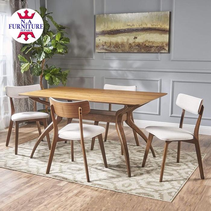 Jual Meja makan custom minimalis modern terbaru,set meja makan kursi 4 ...