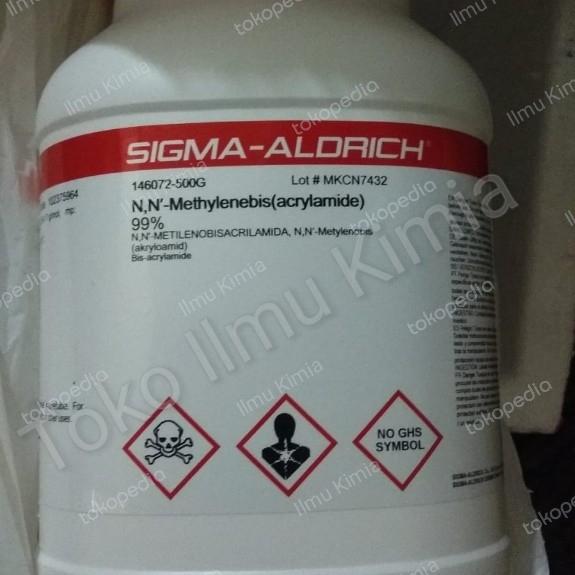 Jual N,N′-Methylenebis(acrylamide) MBA - Sigma Aldrich - Eceran 2 g ...