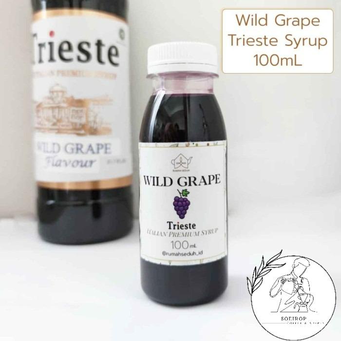 Jual 100mL Wild Grape Trieste Syrup Sirup Kopi Coffee - Anggur ...
