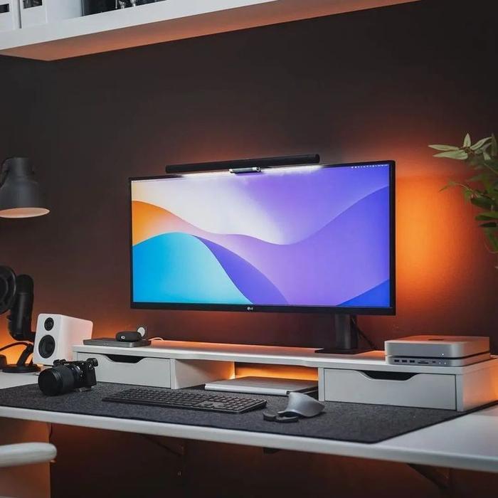 Jual Desk Shelf Stand Monitor Ds02 Rak Monitor 2 Laci Tatakan Monitor ...