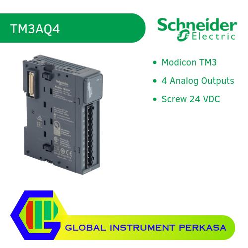 Jual TM3AQ4 Schneider Modicon TM3 4 Analog Outputs Module Screw 24 VDC - Jakarta Barat - Global ...