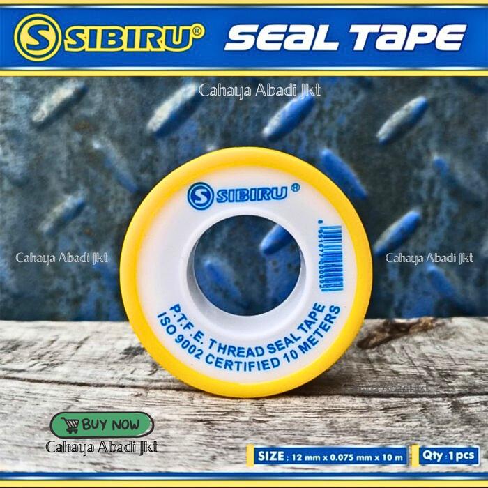 Jual Sealtape / Solatip / Seltip / Seal tape Sibiru 12 mm x 10 meter ...