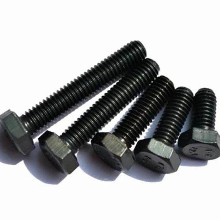 Jual Baja Hitam 8.8 Baut Hexagon M8 X 35 ( Black Hex Bolt ) M8x35 FT - Jakarta Barat - Ono ...