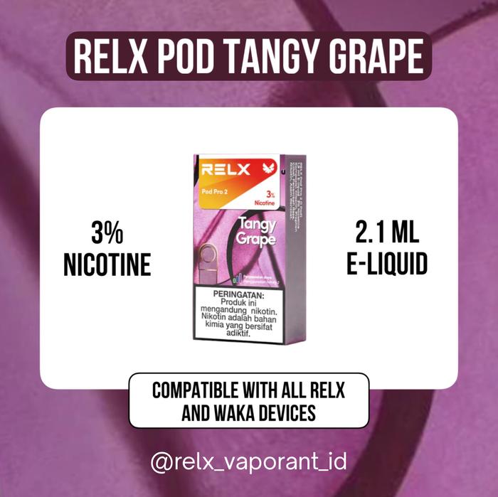 Jual RELX POD PRO 2 TANGY GRAPE - Jakarta Selatan - RELX_VAPORANT_ID ...