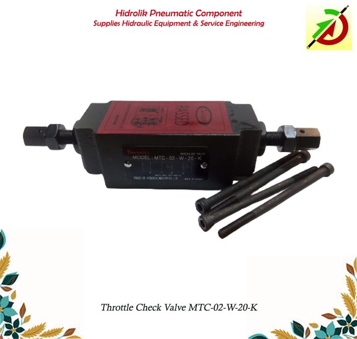 Jual Throttle Check Valve MTC-02-W-20-K - Jakarta Barat - hidrolik ...