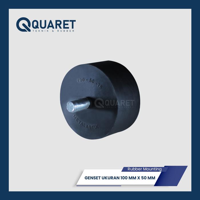 Jual Karet Rubber Mounting Baut Mur 100 x 50 m16 Genset - Jakarta Barat ...