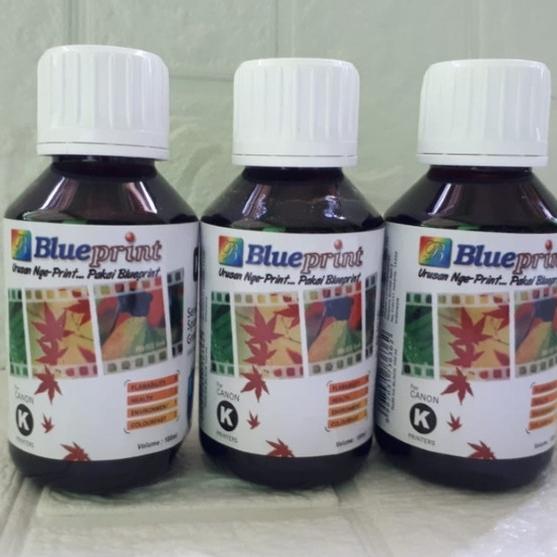 Jual Tinta Blue Print Refill/Premium Isi 100ml For/Untuk Printer Canon ...
