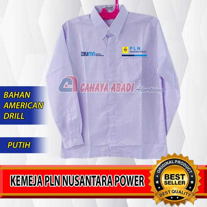Jual Kemeja BUMN PLN Nusantara Power Seragam BUMN PLN Nusantara Power ...