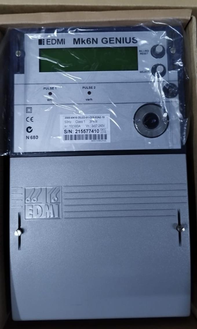 Jual Kwh Meter Edmi Mk6N Genius 10(100)A Termasuk Kalibrasi Metrologi ...