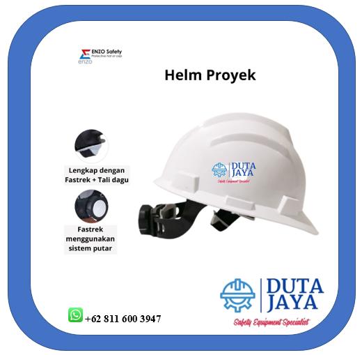 Jual Helm Proyek - Helm Safety - Helm Pengaman ENZO - Putih - Kota ...
