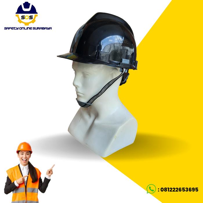 Jual HELM SAFETY SNI WARNA HITAM FASTRAC INCLUDE TALI DAGU - Kota ...