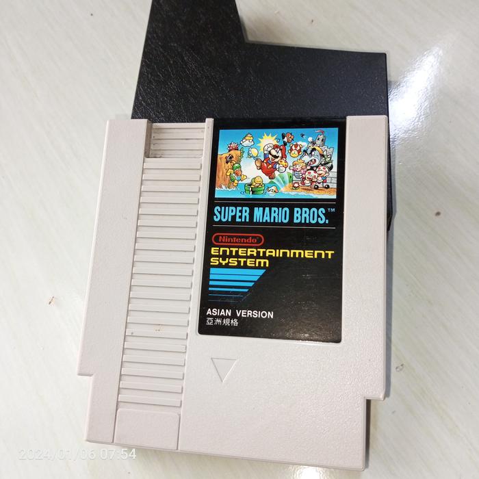 Jual Kaset Games NES Nintendo SUPER MARIO BROS Asian version - Kab ...