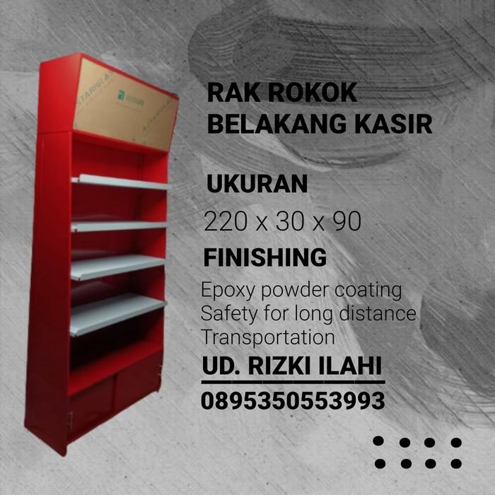 Jual rak display rak backwall meja kasir Minimarket - Kab. Bekasi - UD ...