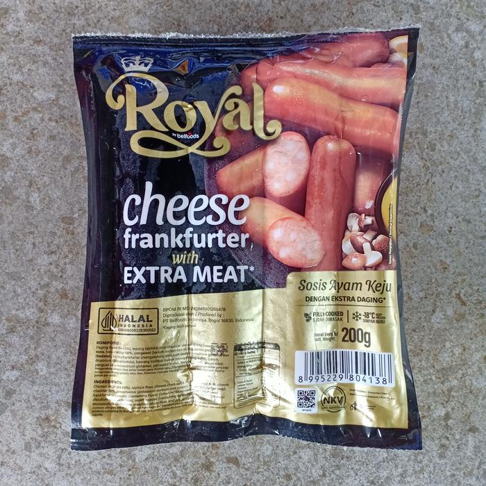 Jual Royal Cheese Frankfurter with Extra Meat 200 gram - Kota Surabaya ...