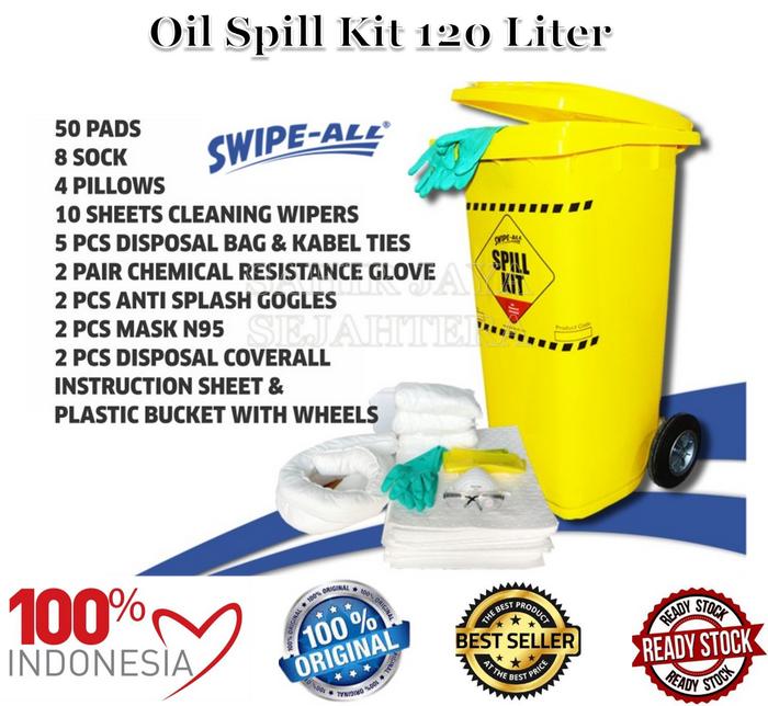 Promo OIL SPILL KIT 120L SWIPE-ALL P89 Kemasan Box Harga Murah - Kota ...