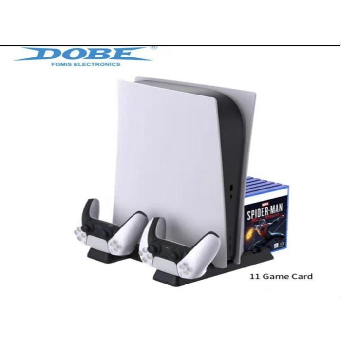 Jual Dobe PS5 Multifungsi Cooling Stand TP5-0593 Fan PS5 Charging Dock ...