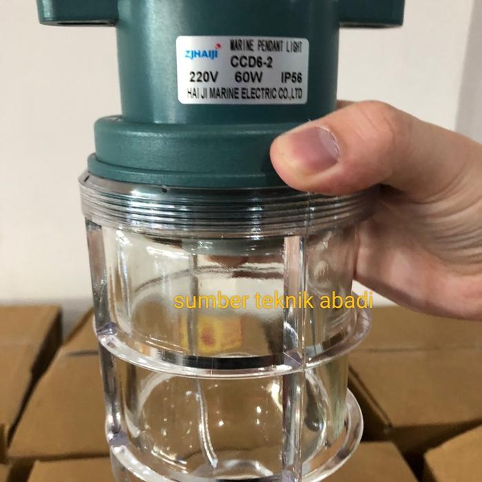 Jual Marine Pendant light ccd6-2 transparant 220v lampu navigasi kapal ...