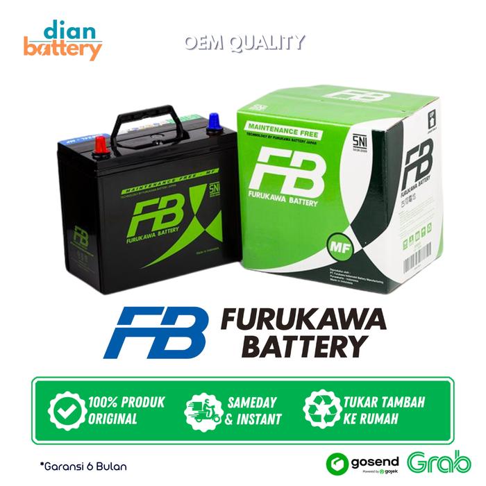 Jual Aki Mobil Suzuki XL7 FB MF NS60L Accu Furukawa Battery 46B24L (45Ah) - Kota Tangerang ...