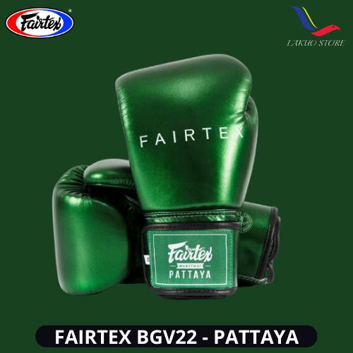 Promo SARUNG TINJU FAIRTEX METALLIC BOXING PATTAYA ORIGINAL BGV22 ...