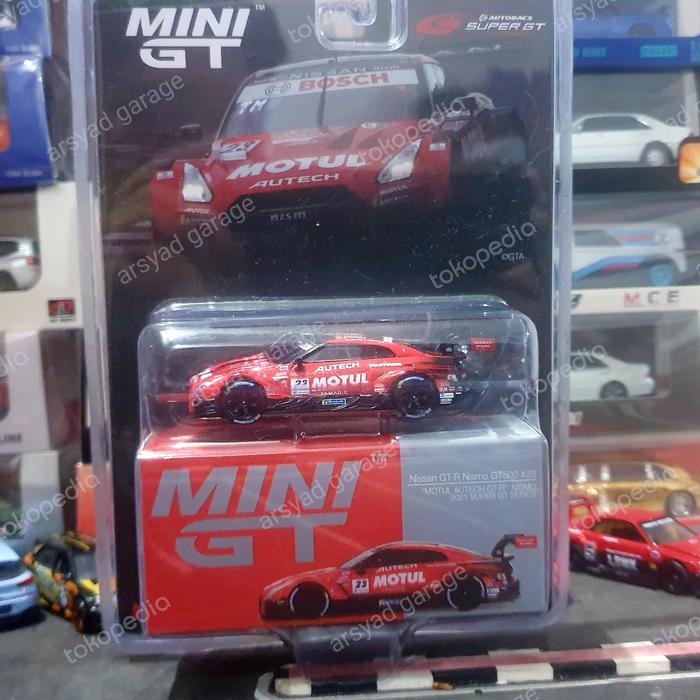 Jual Diecast Mini GT Nissan GTR R35 Nismo GT500 #23 Motul no 595 ...