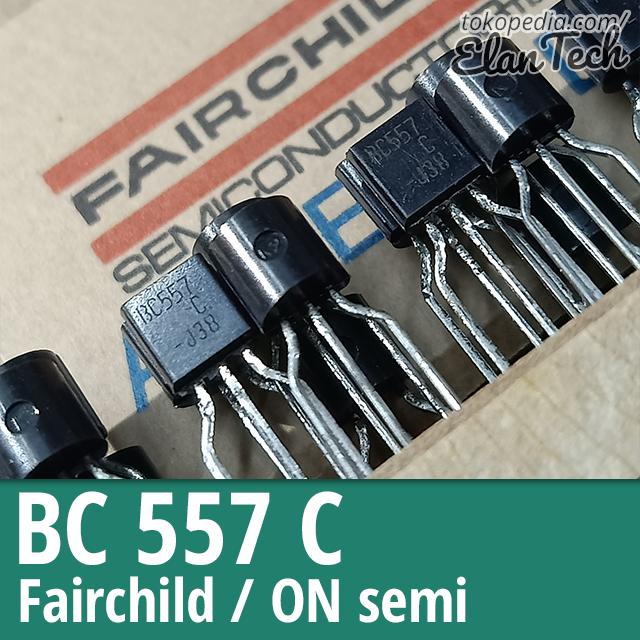 Jual BC557 Original On Semi BC557C BC 557 Bipolar PNP Transistor ElanTech - Jakarta Pusat ...