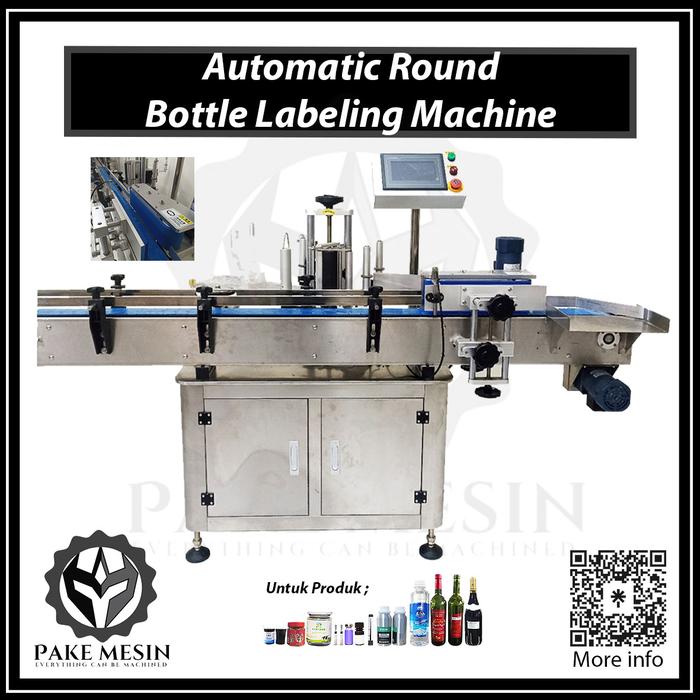 Jual MESIN LABEL BOTOL OTOMATIS 1 SISI & KELILING BOTOL AUTOMATIC LABELING - Jakarta Barat ...