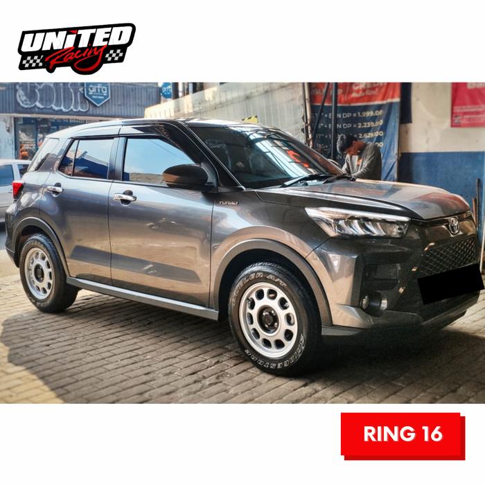 Jual VELG MOBIL RAIZE ROCKY RING 16 HSR KLG OEM LOOK R16 PELEK MODEL ...