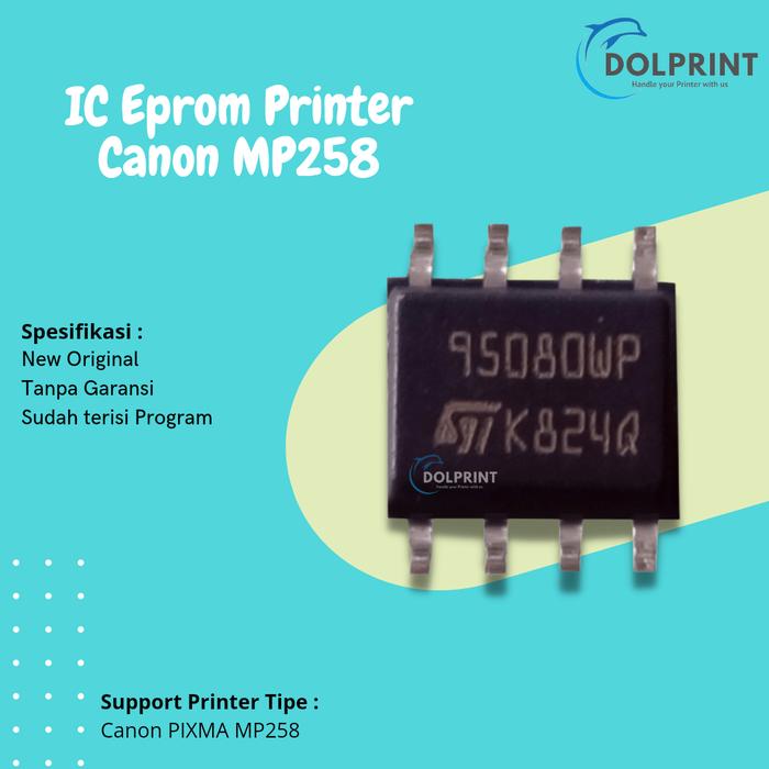 Jual IC Eprom Canon MP258, IC Eeprom Reset Printer Canon MP258, IC Counter - Kota Surabaya ...