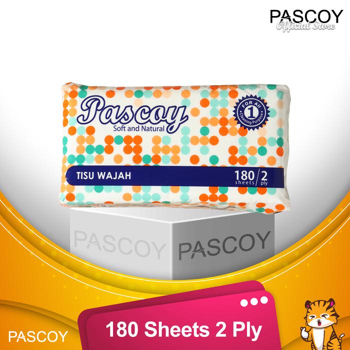 Jual Facial Tissue Tisu Pascoy 180 Sheets 2 Ply - Kota Bogor - Pascoy ...