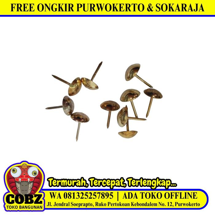 Jual TM Paku Pines Pins Klip Payung Kecil Tekan Polos Kuning Pcs - Kab ...