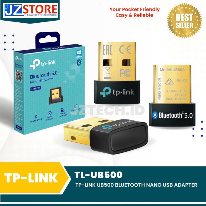 Jual Wireless Adapter TP-Link UB500 Bluetooth 5.0 Nano USB TPLink UB500 ...