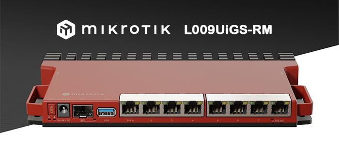 Promo Mikrotik L009UiGS-RM Routerboard 8port Gigabit SFP Cicil 0% 3x ...
