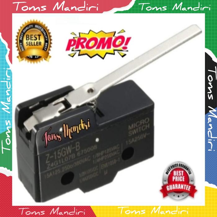 Jual MICRO SWITCH Z-15GW-B / LIMIT SWITCH OMRON Z15GWB - Jakarta Barat - toms mandiri | Tokopedia