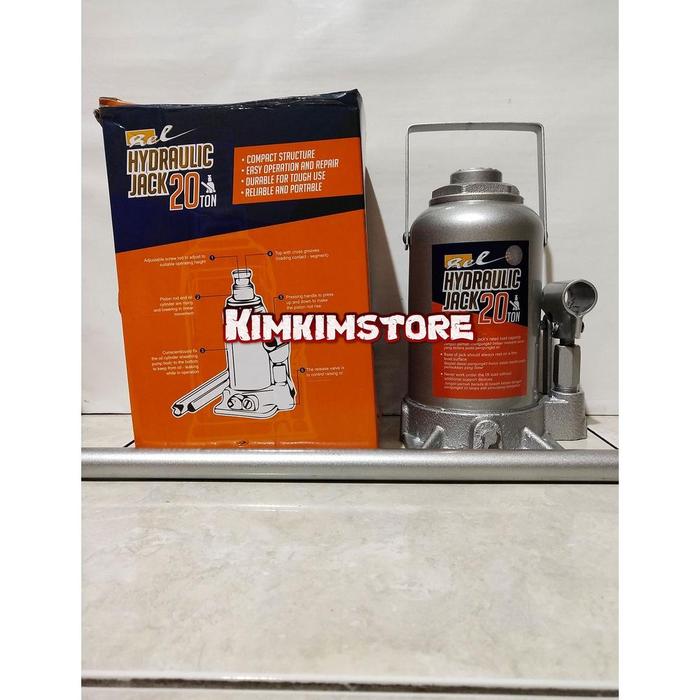 Jual Dongkrak Hidrolik Mobil Truk Botol Hydraulic 20T 20 Ton Rel ...