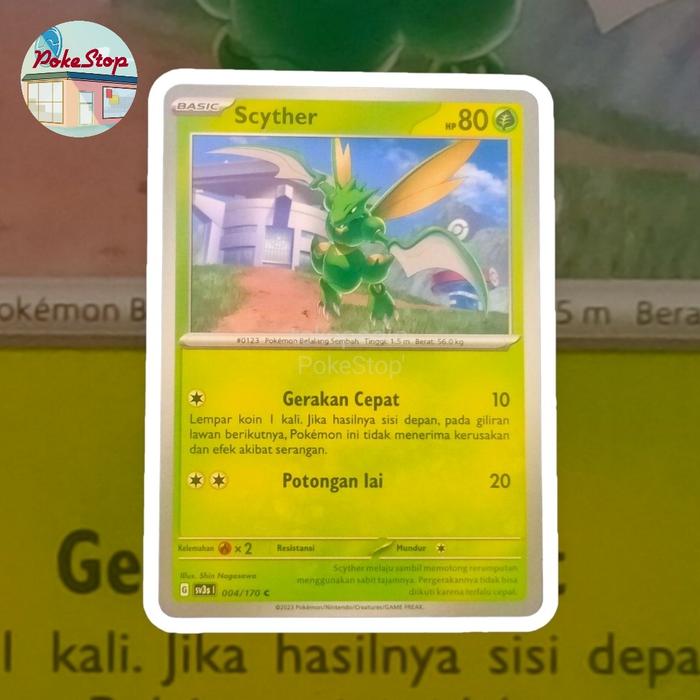 Jual Scyther C 004/170 SV3S Kartu Pokemon TCG Indonesia - Kota Surabaya - PokeStop' | Tokopedia