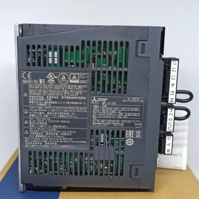 Jual Mitsubishi Ac Servo Amplifier Mr-J4-20A Servo Driver - Jakarta ...