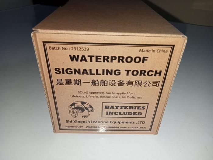 Jual Waterproof Torch - Shi Xingqi Yi Marine - Liferaft Lifeboat (SOLAS ...