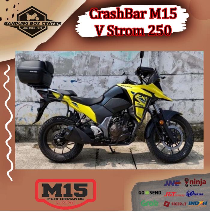 Jual M15 CrashBar Suzuki VStrom 250 Crash Bar V Strom Pelindung Body FULL - Kota Bandung ...