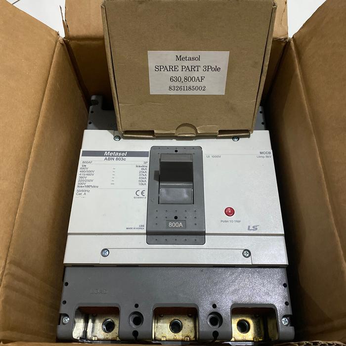 Jual MCCB LS 3P 800A ABN803c ABN 803c 3P 800A MCCB LS 3P 800A ORIGINAL ...