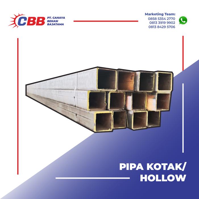 Jual Pipa Kotak SHS (Square Hollow Section) 75 x 75 - Kota Bekasi ...