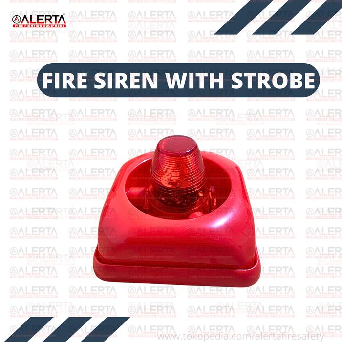 Jual Sounder Strobe / Horn Strobe / Electronic Sounder Fire Alarm 24 ...