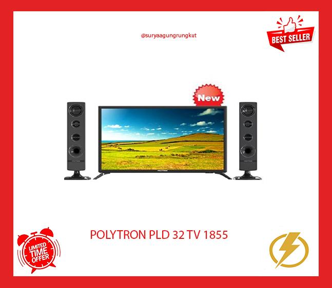 Jual DIGITAL LED TV POLYTRON 32 INCH SPEAKER TOWER - PLD 32 TV 1855 ...