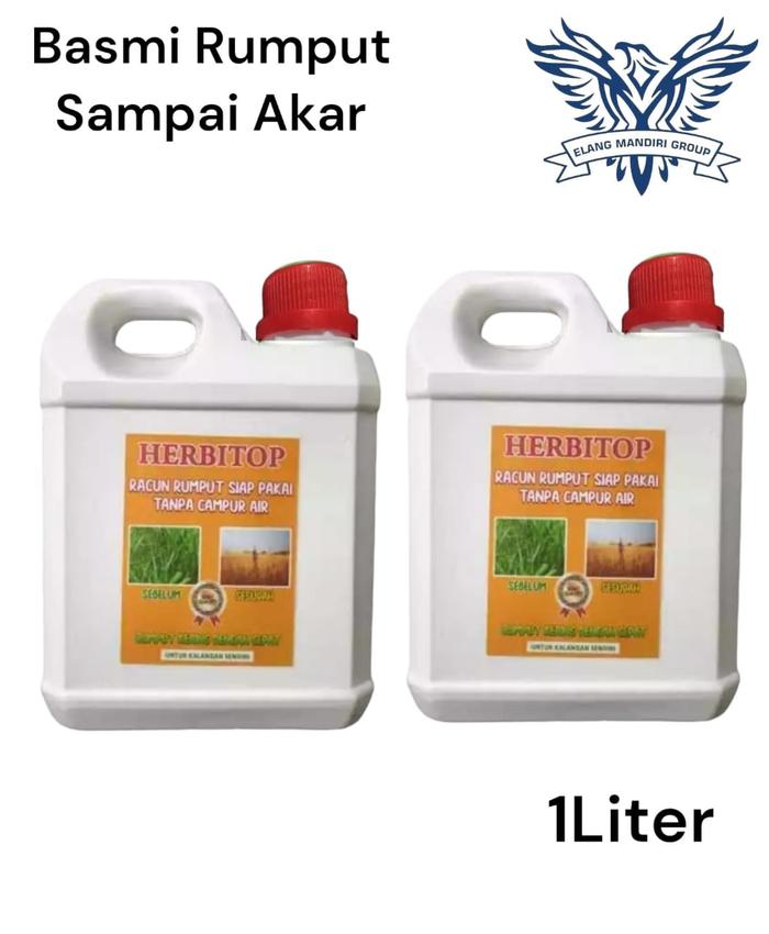 Jual HERBITOP 1 Liter HERBISIDA Obat Rumput Racun Rumput Siap Pakai ...