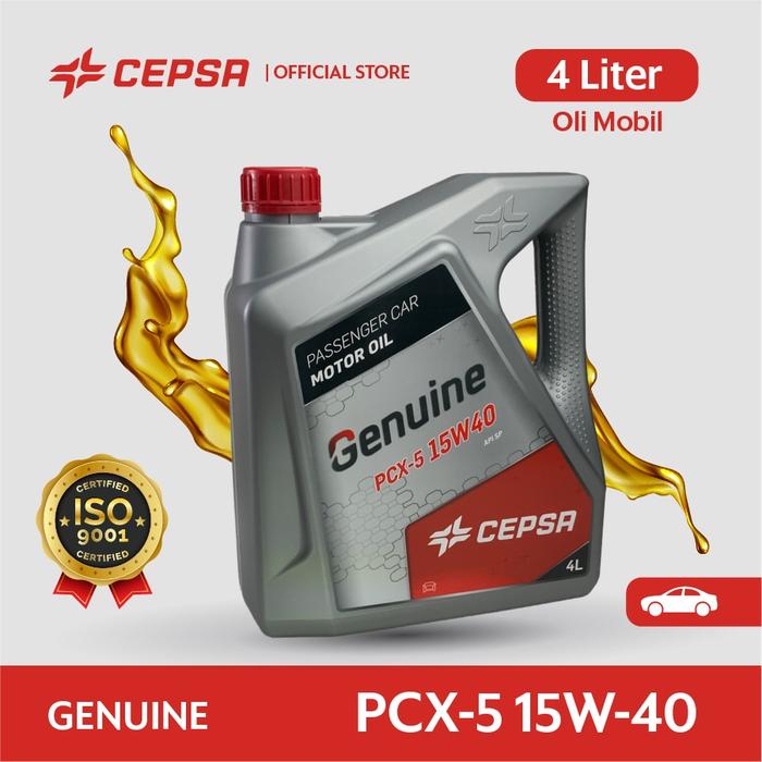 Jual Oli Mobil SAE 15W 40 4 Liter CEPSA Genuine - Kota Tangerang ...