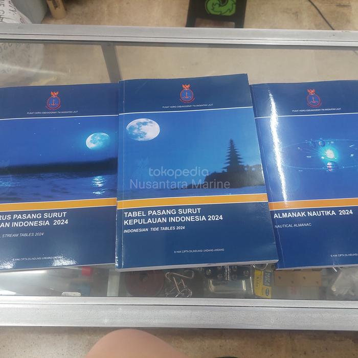 Jual Buku pasang surut 2024 Buku daftar arus 2024 Buku almanak 2024 1 set - Jakarta Barat ...