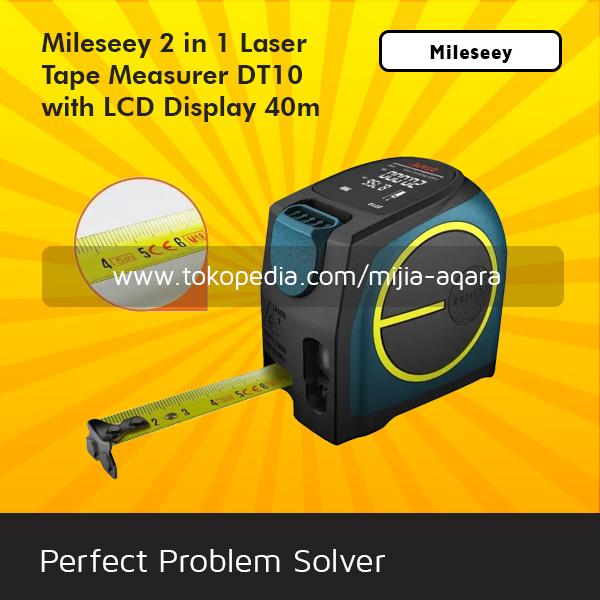 Jual Mileseey 2 in 1 Laser Tape Measure 5m DT10 Rechargeable Laser 40m - Kota Semarang - Mijia ...