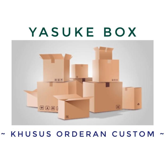 Jual Dus box Custom UK: 20x20x15 Cm double Wall - Jakarta Barat ...