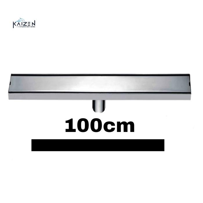 Jual Floor drain panjang 40cm,80cm,1meter stainless sus304 LUBANG ...