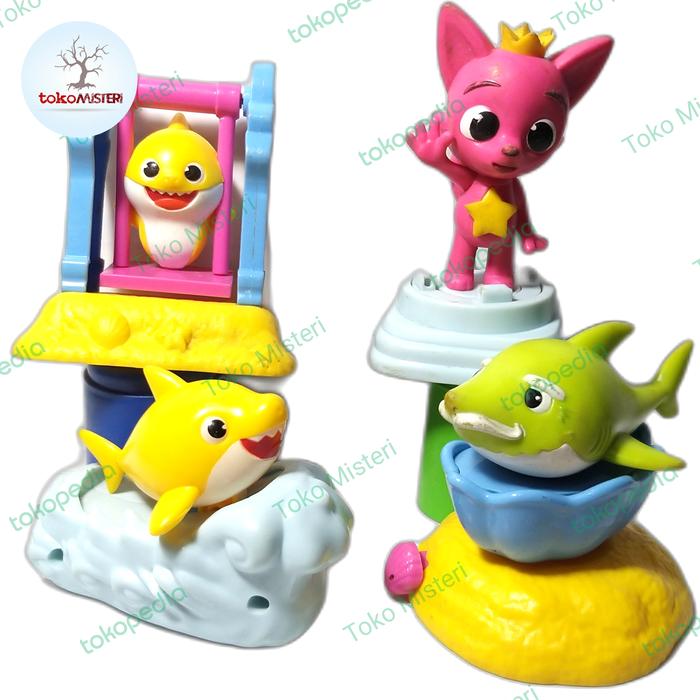 Jual Baby Shark Babyshark Pinkfong Hiu Paus Chaki Kids KFC Happy Meal ...